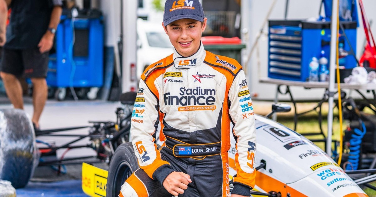 Speedster Louis Sharp jetting off to chase F1 Dream - Stadium Finance